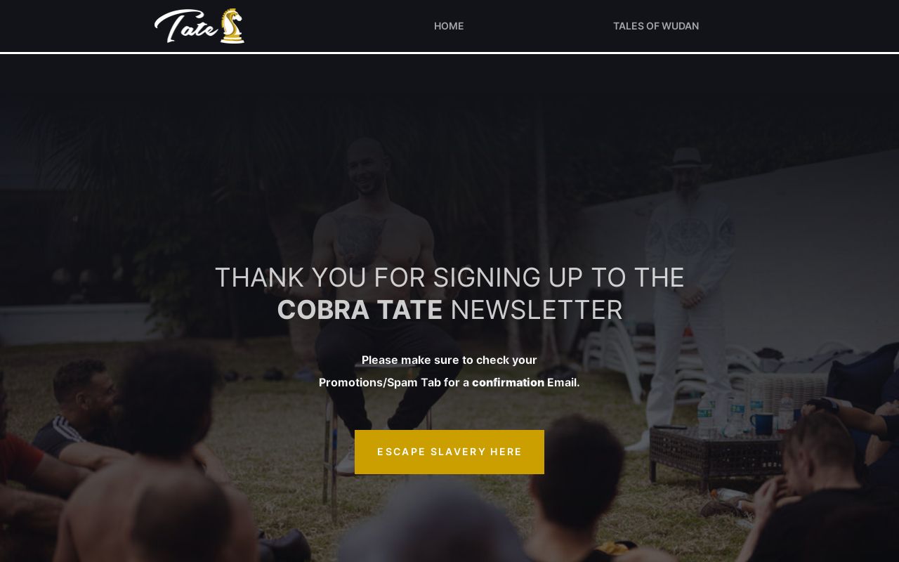 Thank You | Cobratate